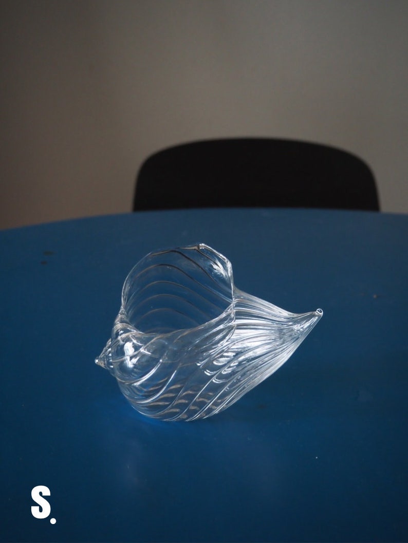 Sea Shell Candle Holder Sea Snail Glass Shell Pen Holder Hand Blown ...