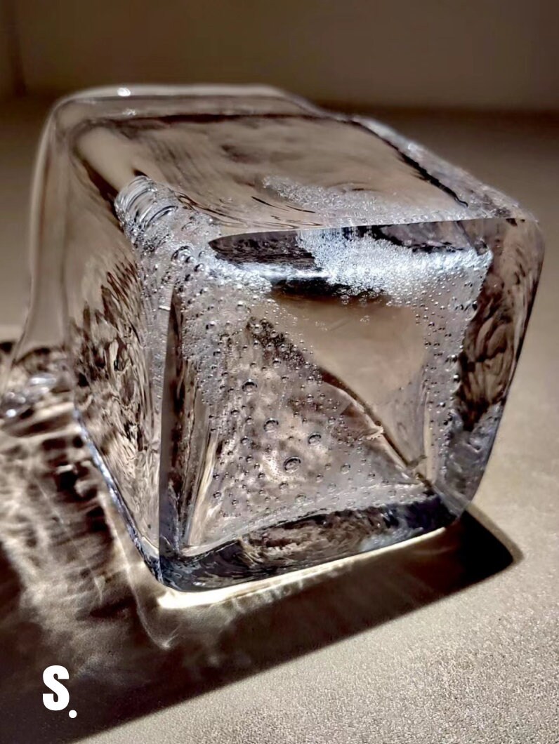 Glass Tea Pitcher Hand Blown Bubble Tea Cup Crystal Tea Pot Kung Fu Tea ...