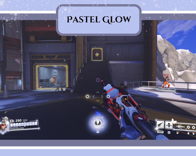 Pastel Purple Glow Overwatch Overlay | Customized Overlay | HUD ...
