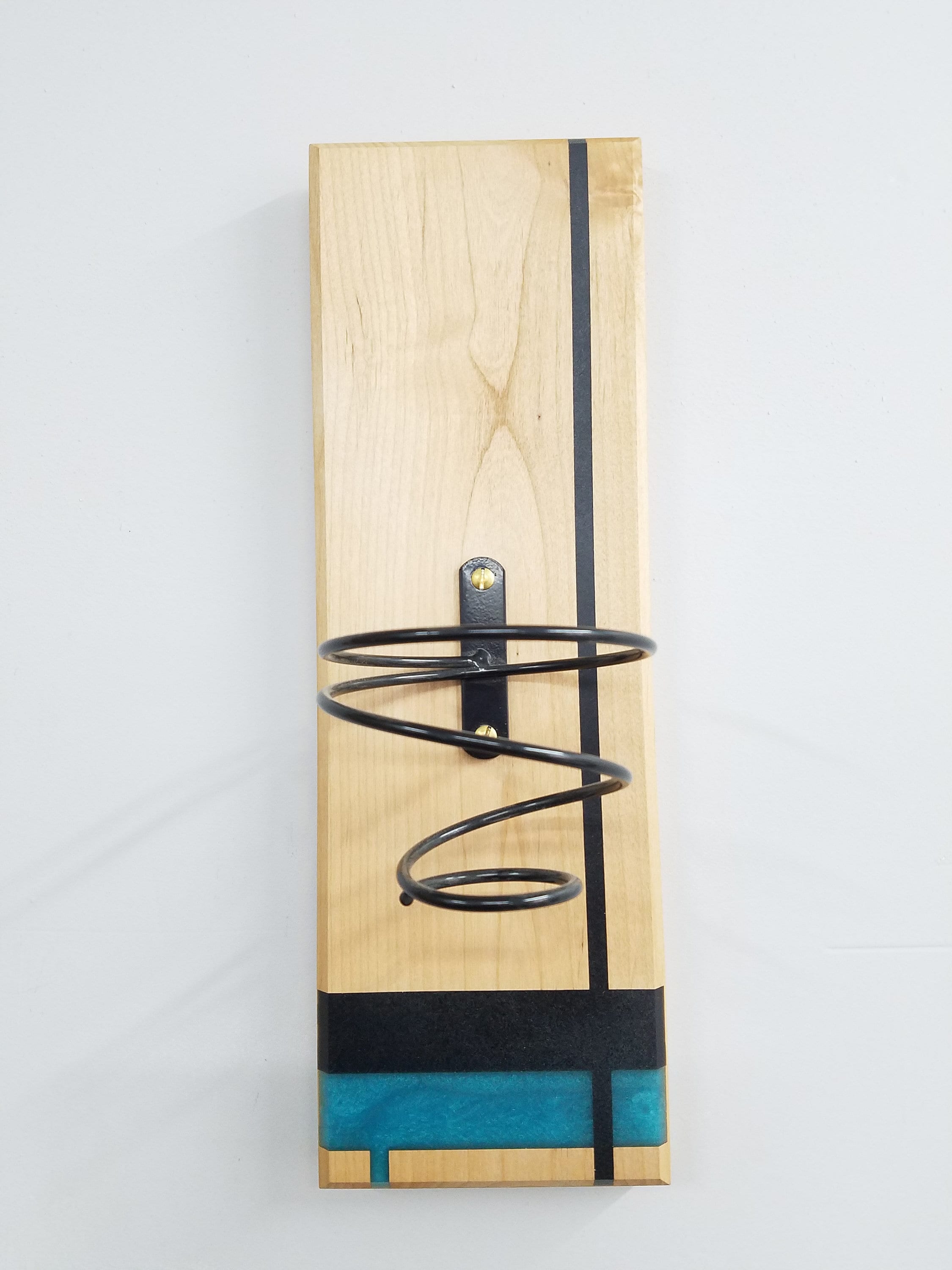 Wooden Wine Rack, Wine Bottle Wall Rack, Handmade Wine Holder, Inlaid ...