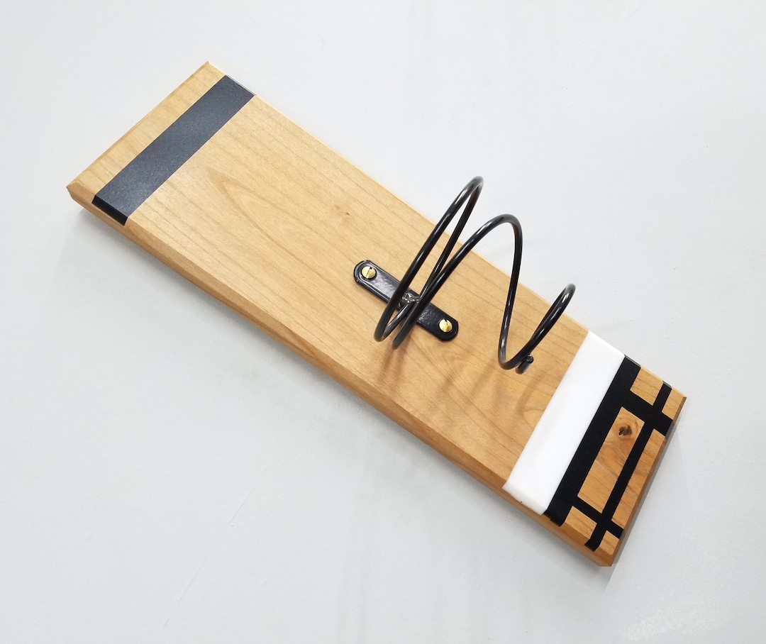 Wooden Wine Rack, Wood Wine Bottle Wall Rack, Handmade Wine Holder ...