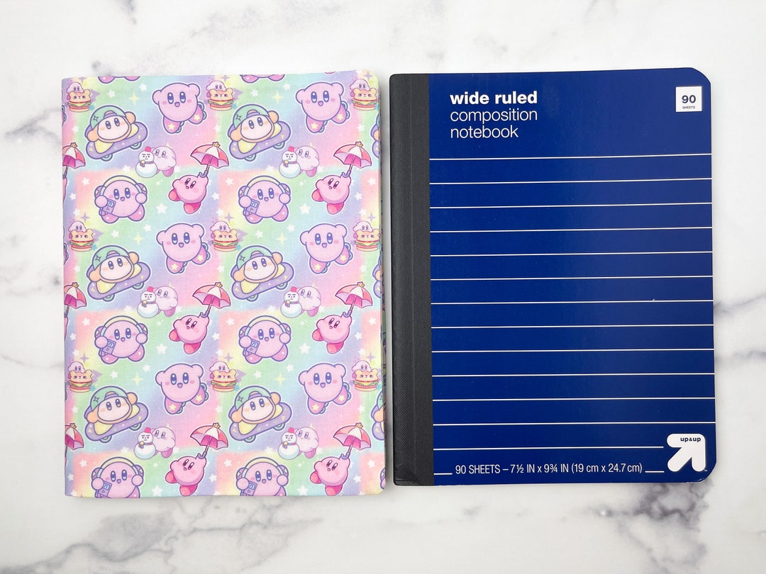 Kirby Composition Notebook Cover - Etsy