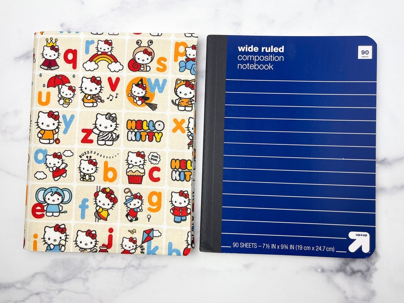 Hello Kitty Composition Notebook Cover - Etsy
