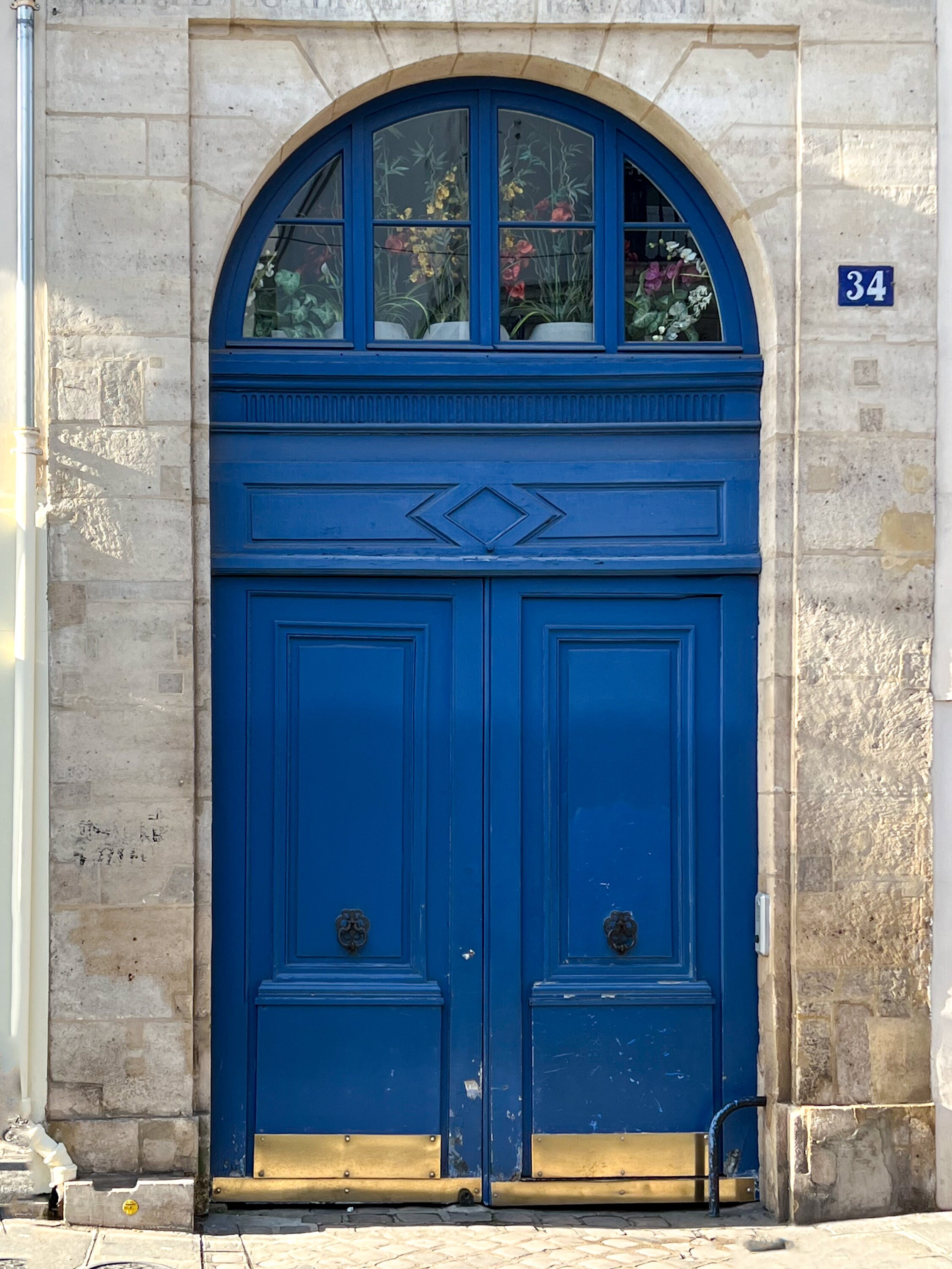 Paris: Blue Door - Etsy