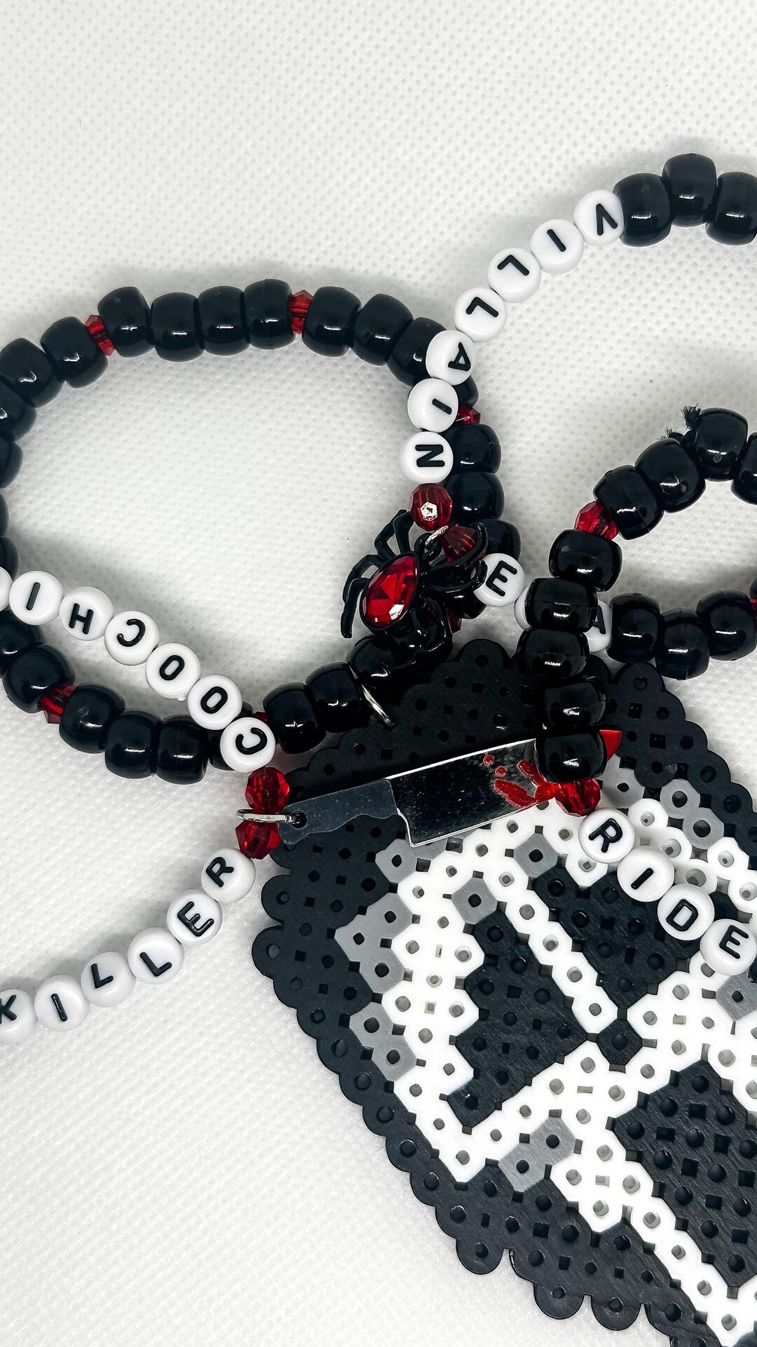 Scream Queen Kandi Rave Perler Bundle - Etsy