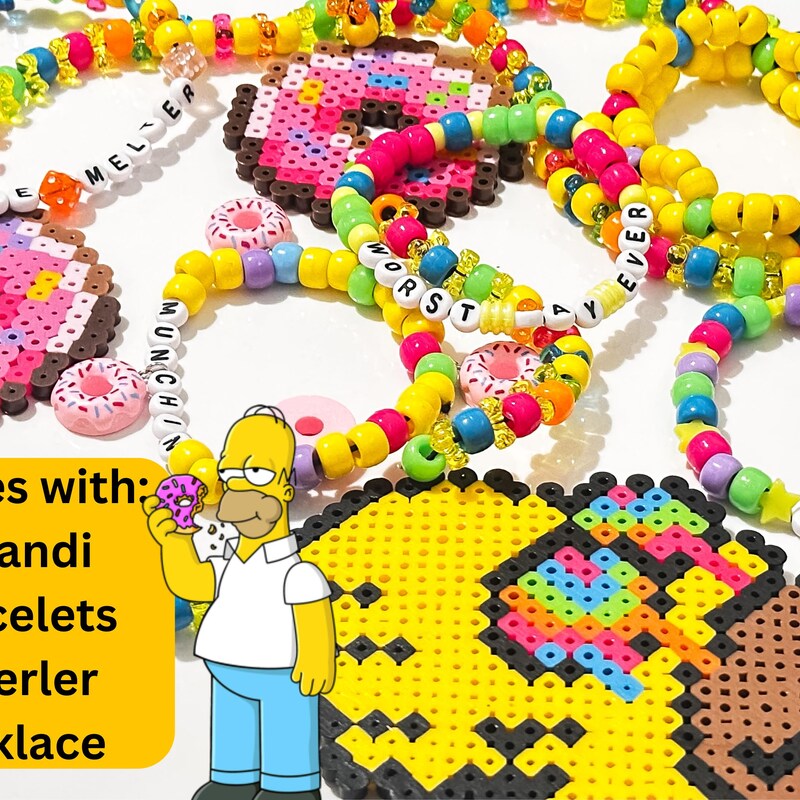 Trippy Perler - Etsy