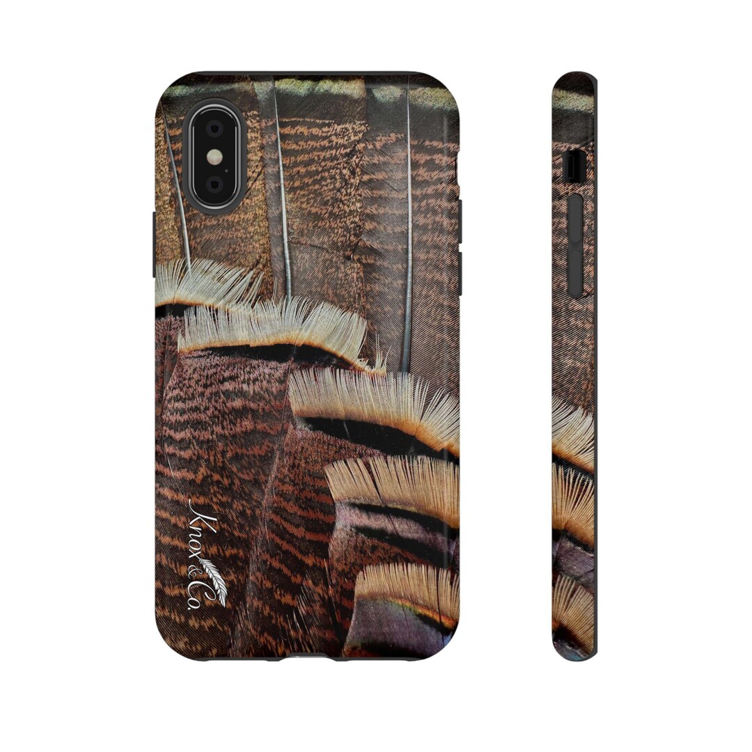 Turkey Fan Tough Case | Turkey Call Phone Protection | Knox&co. - Etsy