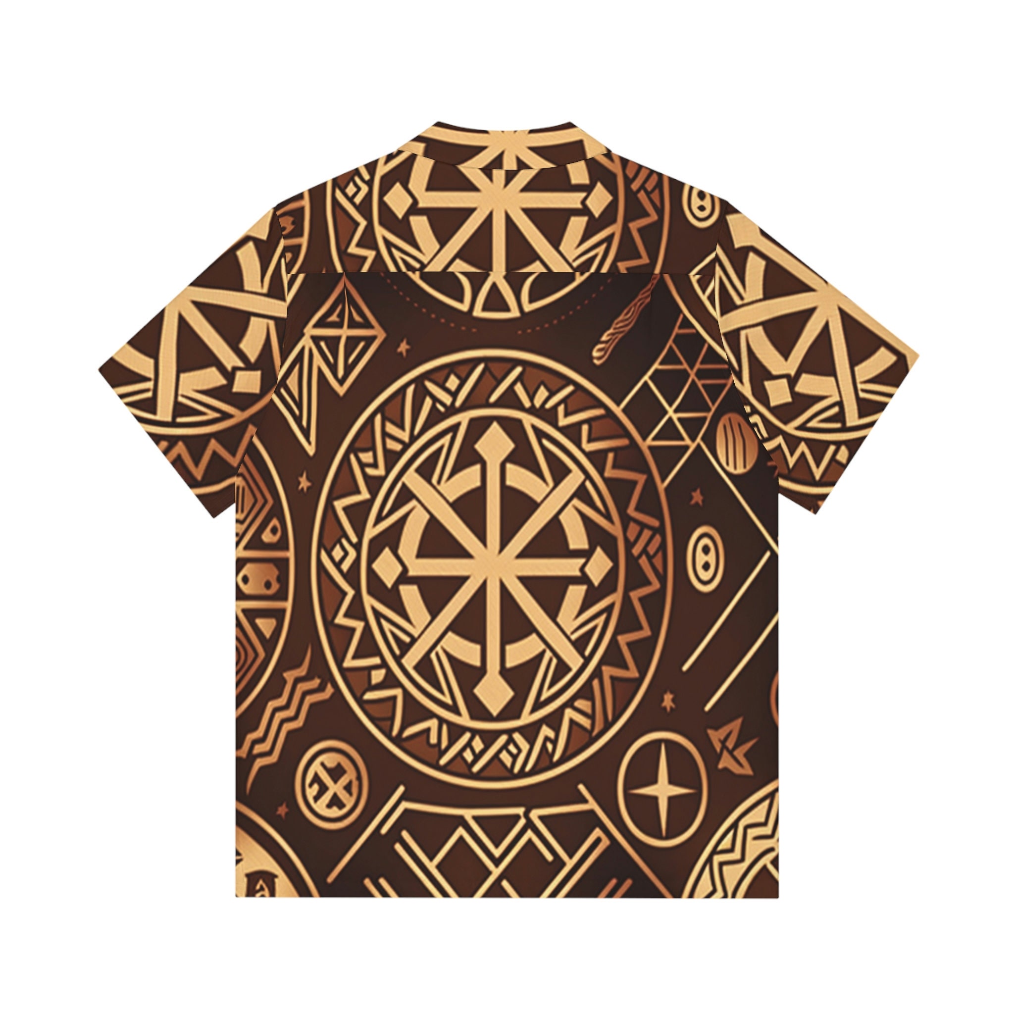 Men's Hawaiian Shirt - Viking Runes Theme sold by T Economy jr | SKU ...