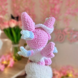 Sylveon Eeveelution Pokemon Inspired Crochet Pattern (digital PDF) - Etsy
