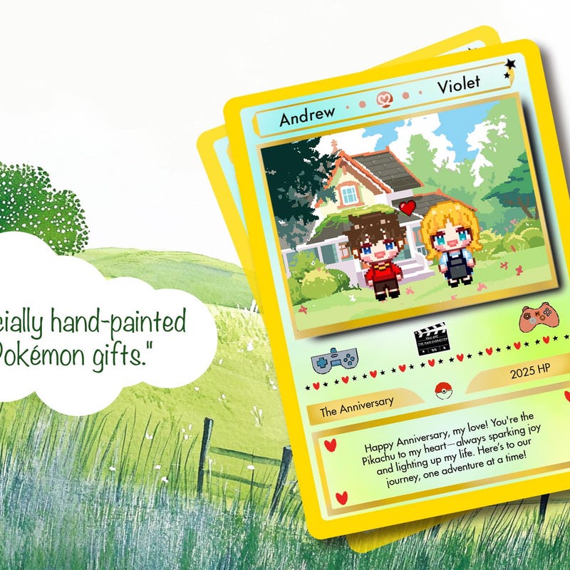 Custom.pokemon Cards - Etsy
