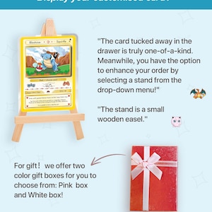 Hand-painted Father's Day Card Inspired by Pokemon, Father's Day Gifts ...