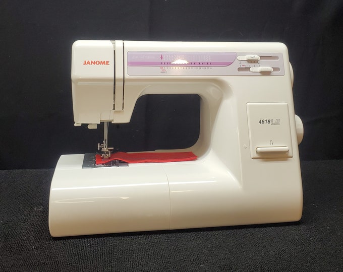 Janome 4618LE Sewing Machine PRISTINE CONDITION Very Versatile Easy to ...