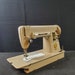 Singer 301 Sewing Machine Beige Short Bed Slant-o-matic Vintage All ...