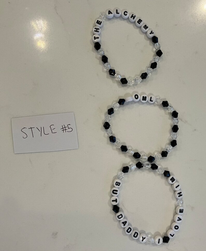 The Tortured Poets Department Bracelets TTPD Album Bracelets Taylor ...