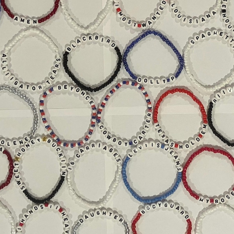 Cowboy Carter Bracelets - Etsy