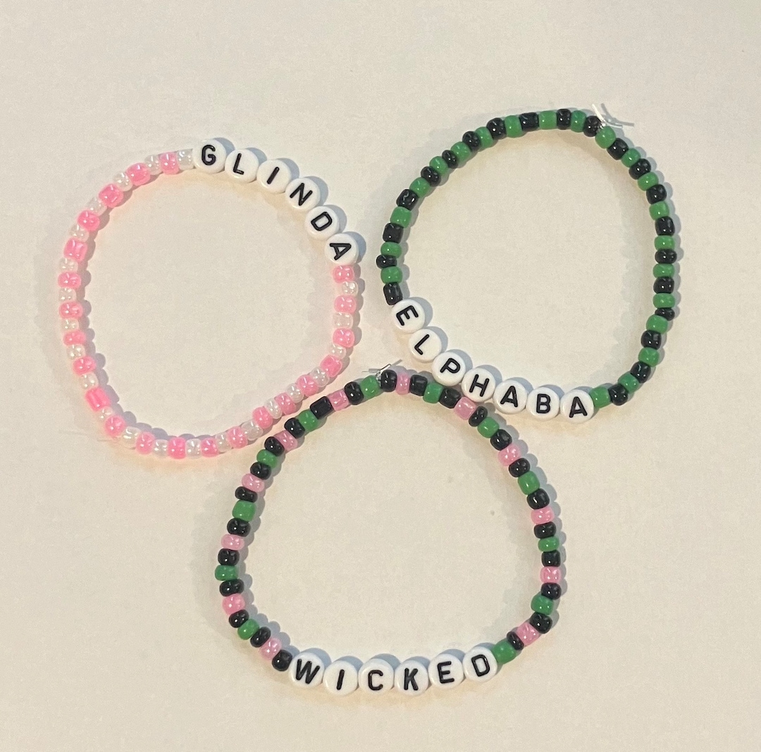 Wicked Friendship Bracelets! Wicked the Movie Bracelet! Wicked the ...