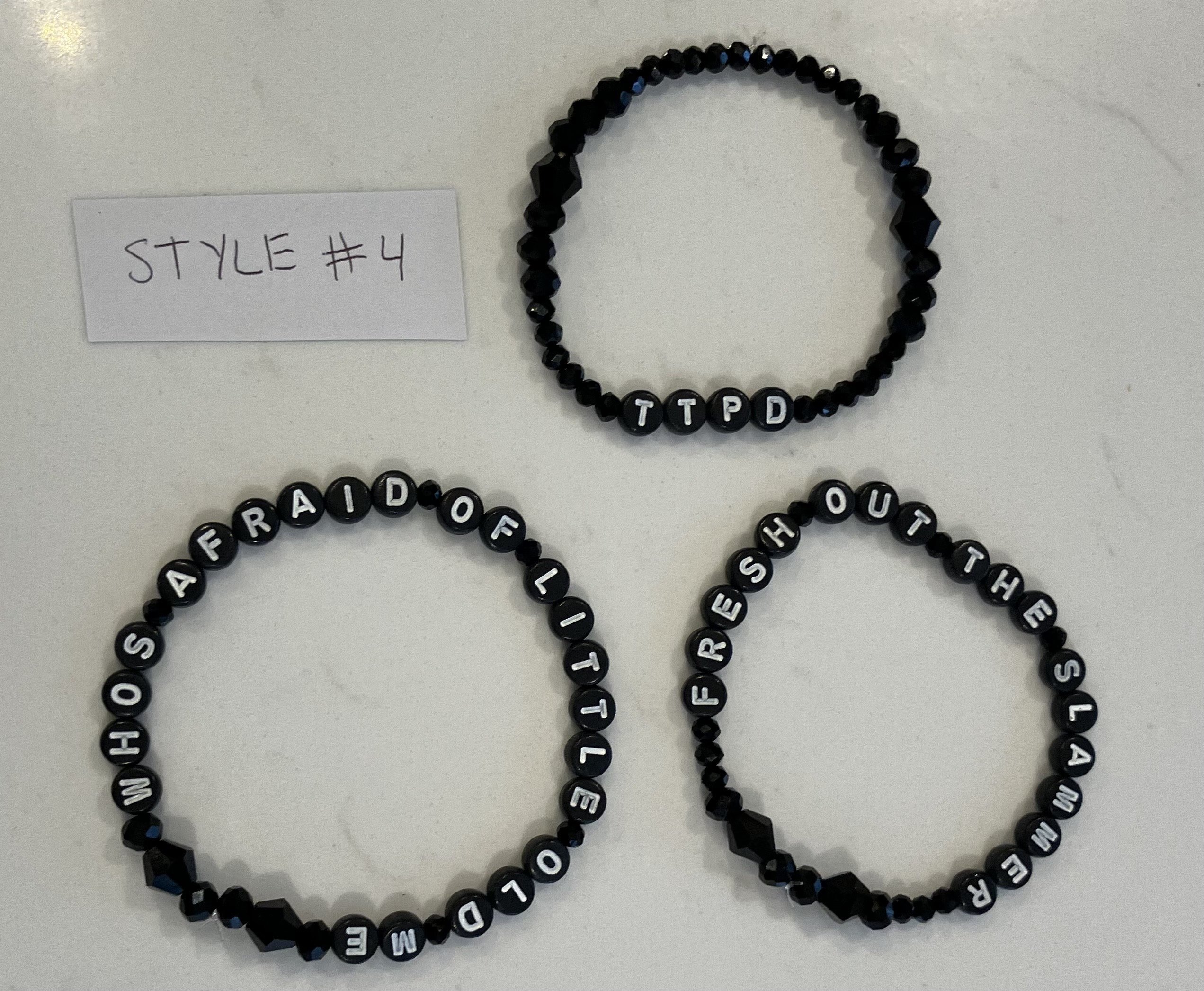 The Tortured Poets Department Bracelets TTPD Album Bracelets Taylor ...