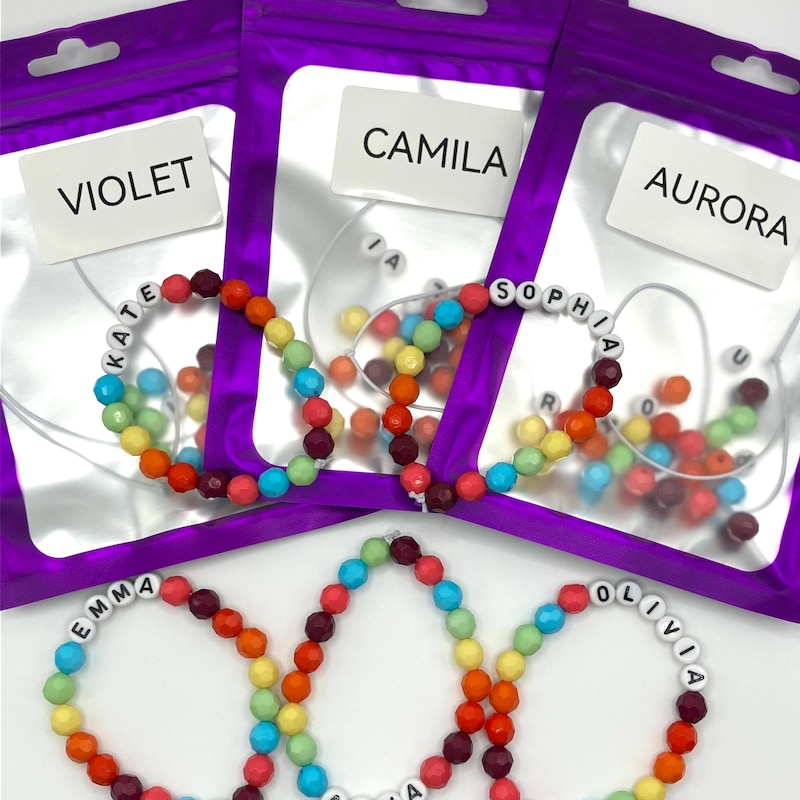 Name Bracelet Kids Kit - Etsy
