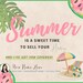 Realtor Spring Blooming Pop by Tag - Editable Template - Digital April ...