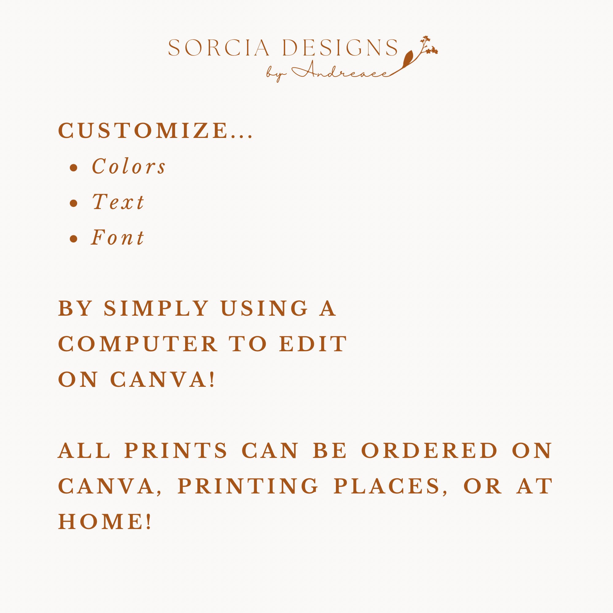 Realtor Spring Blooming Pop by Tag Editable Template Digital April ...