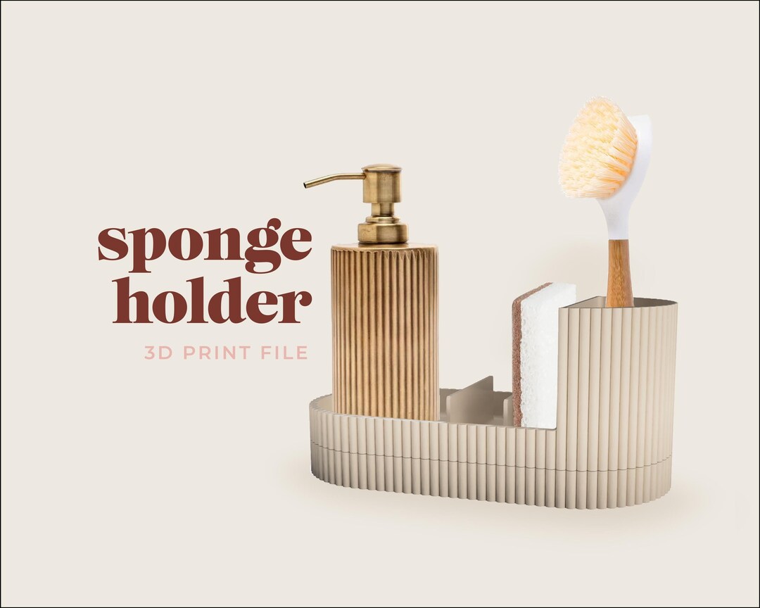 Sponge Holder 3D Print File STL - Etsy