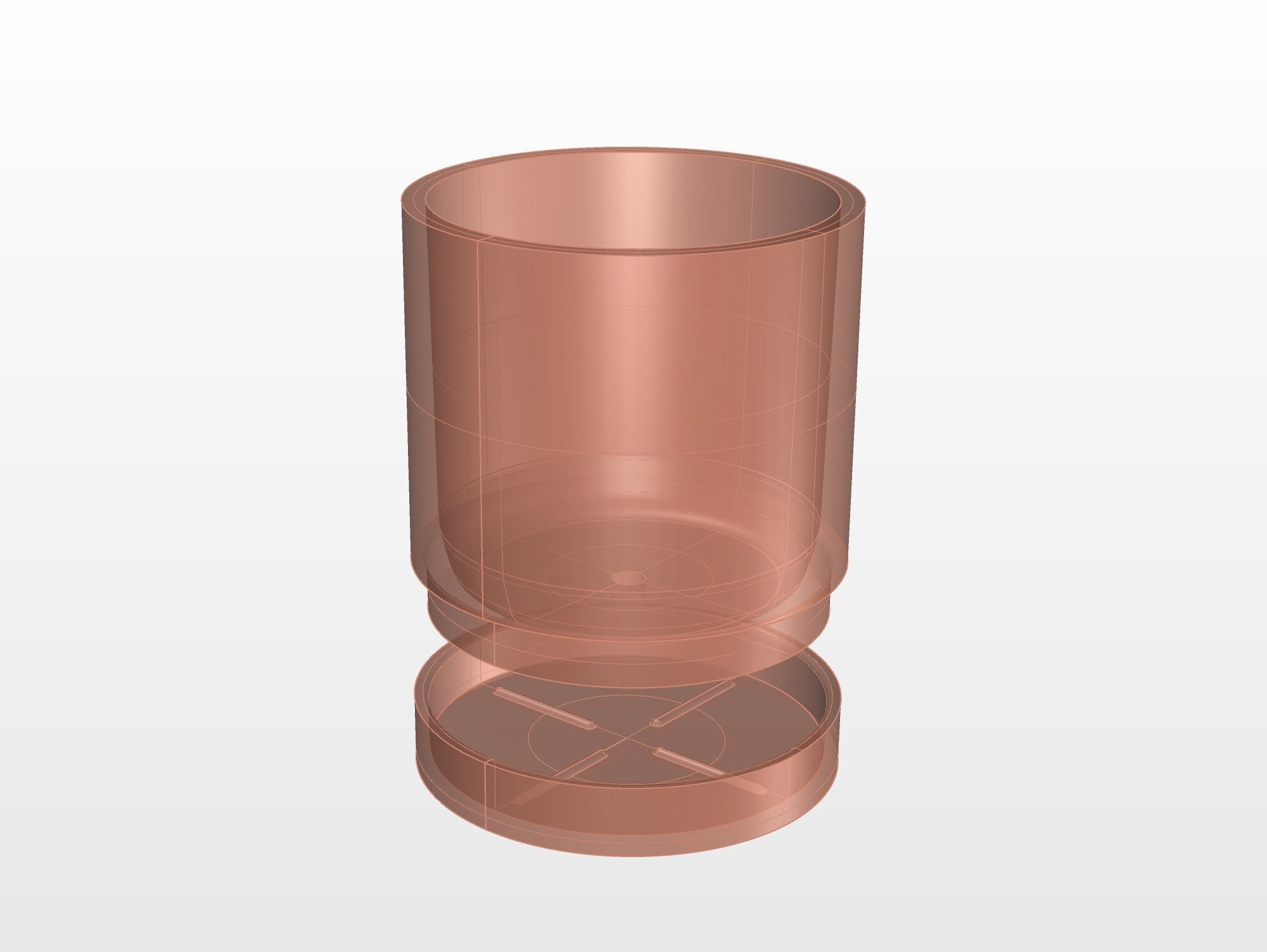 6" Basic Planter 3D Print File - Etsy