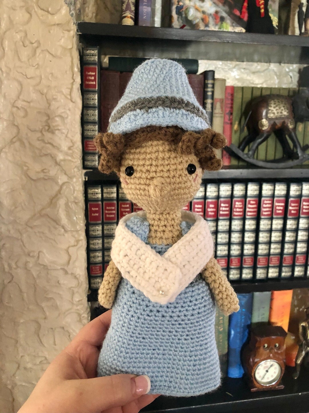 Jane Austin Handmade Amigurumi Doll - Etsy