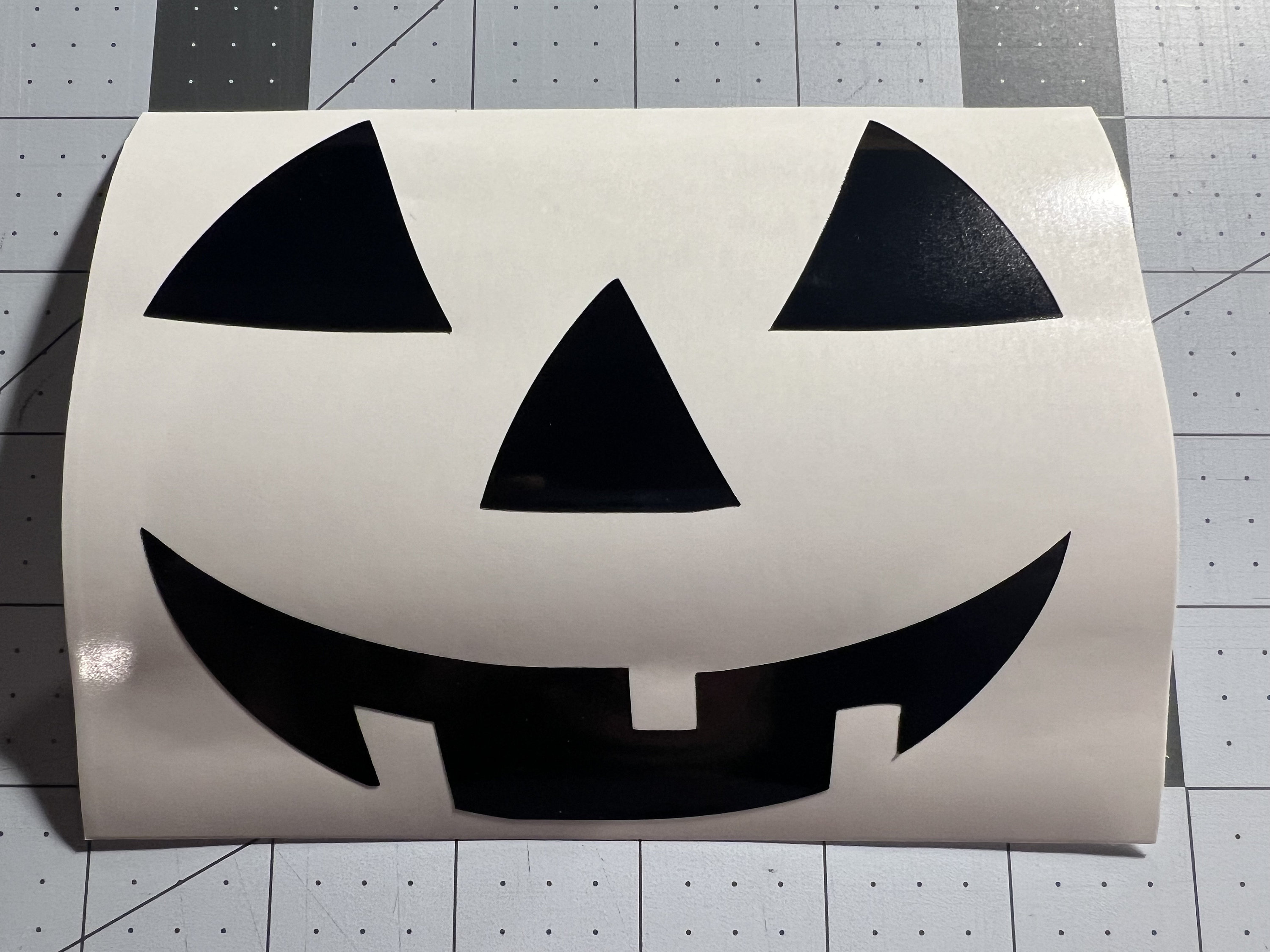 Halloween Decal - Ghost Face With Eyelashes - 28 Color Options! - Etsy