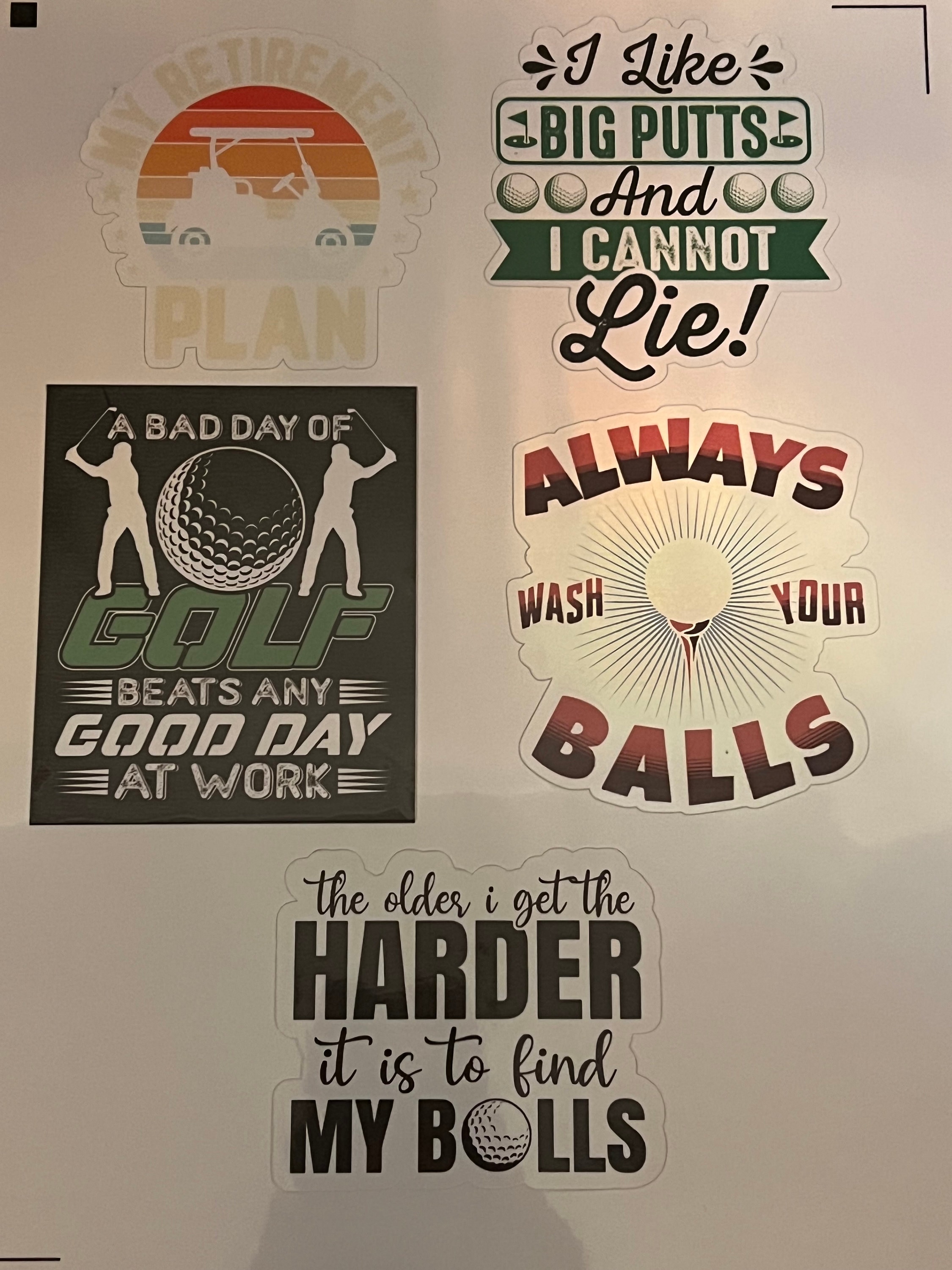 Always Wash Your Balls Golf Sticker or Magnet Perfect for - Etsy