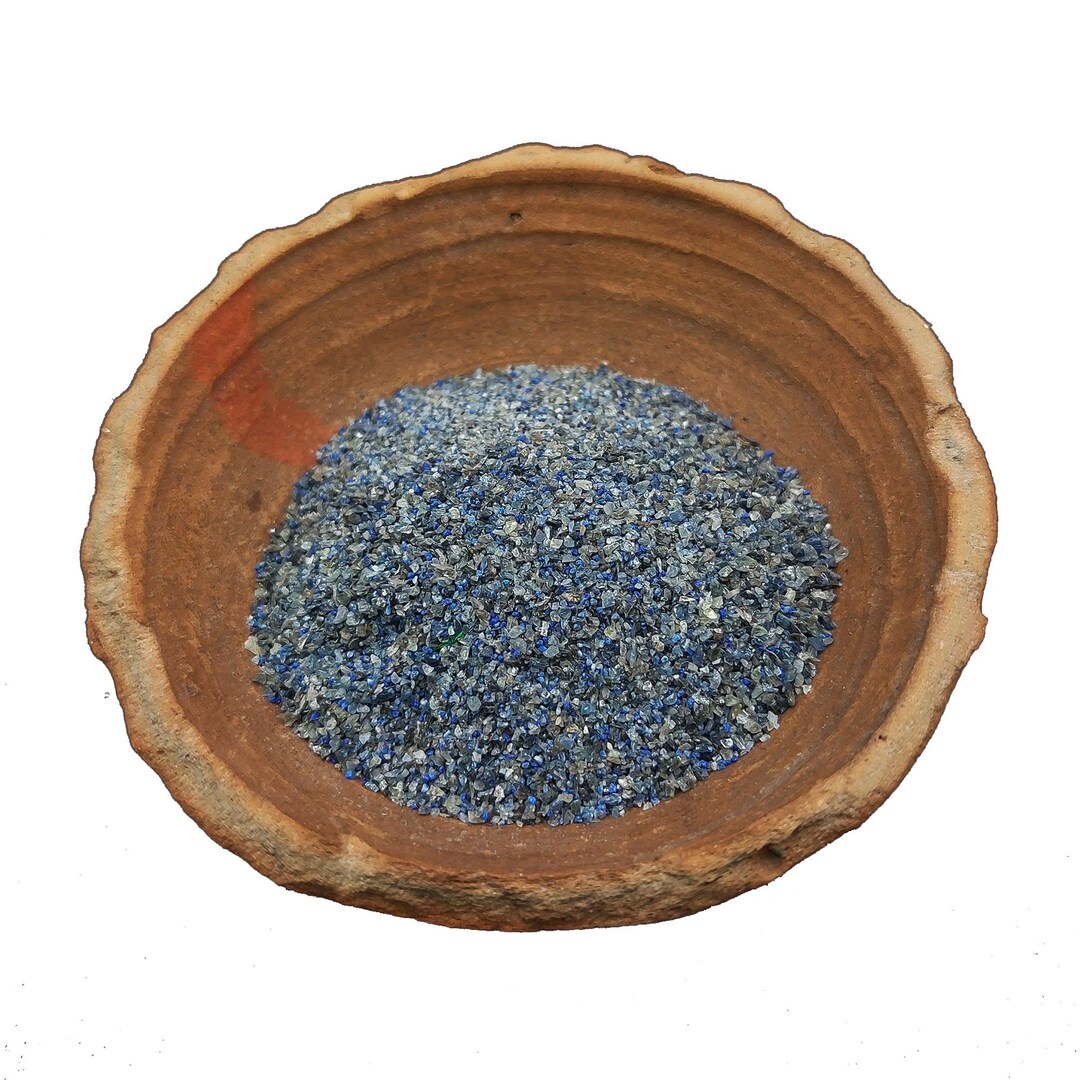 Raw Blue Sapphire Powder: Crushed Healing Crystal for Art - Etsy