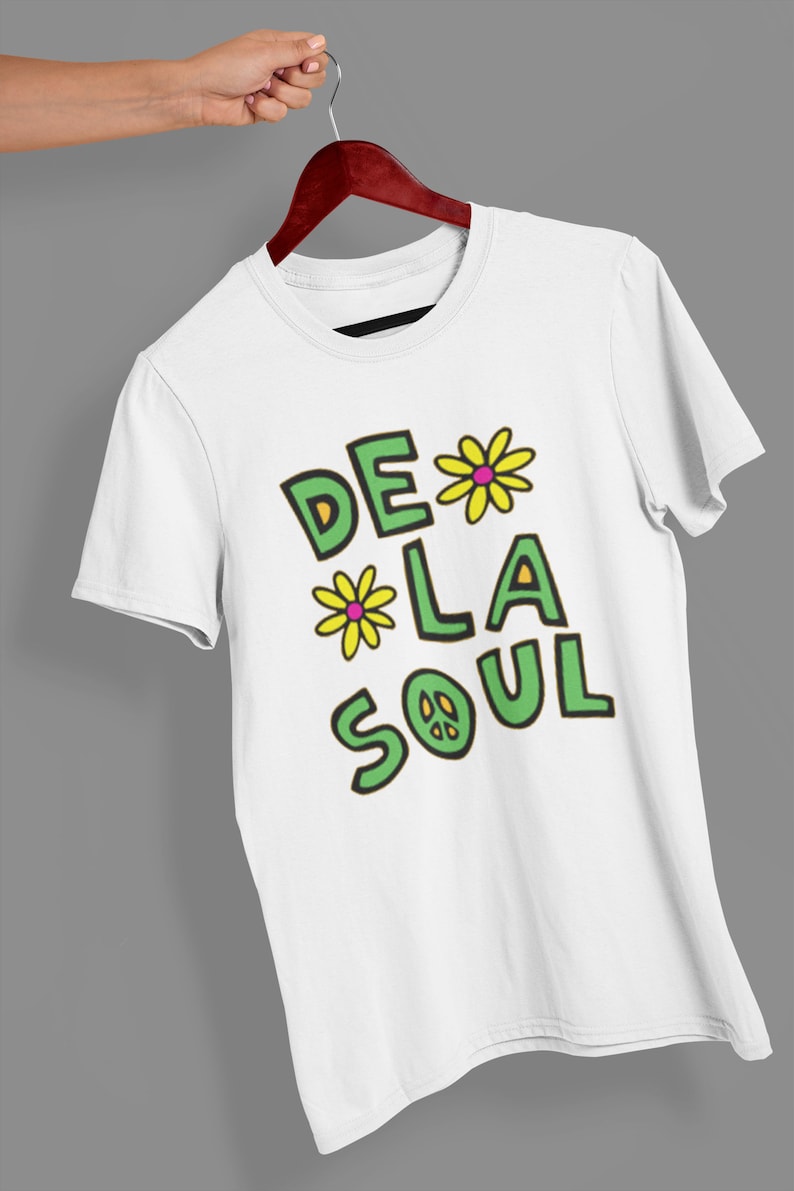 De La Soul Retro Hip Hop Logo Simple Handdrawn T-shirt De La - Etsy