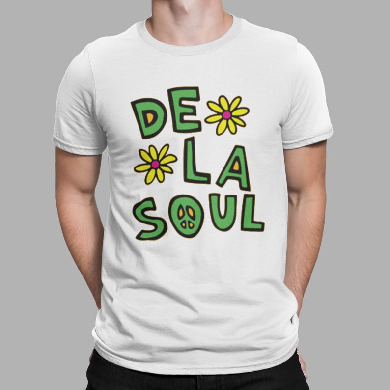 De La Soul Retro Hip Hop Logo Simple Handdrawn T-shirt De La - Etsy