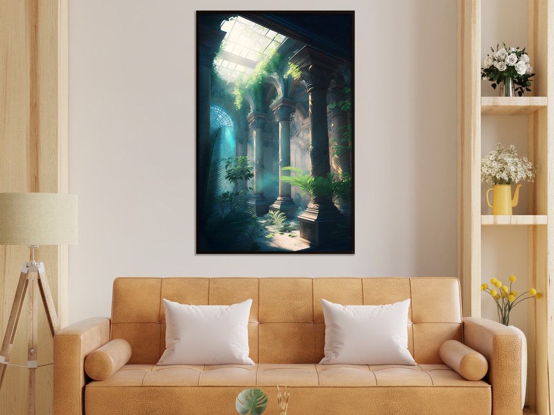 Poster of Ancient Ruins - Etsy