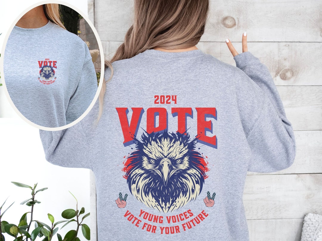 Vote Election Day 2024 Sweatshirt,new President 2024,political Sweater ...