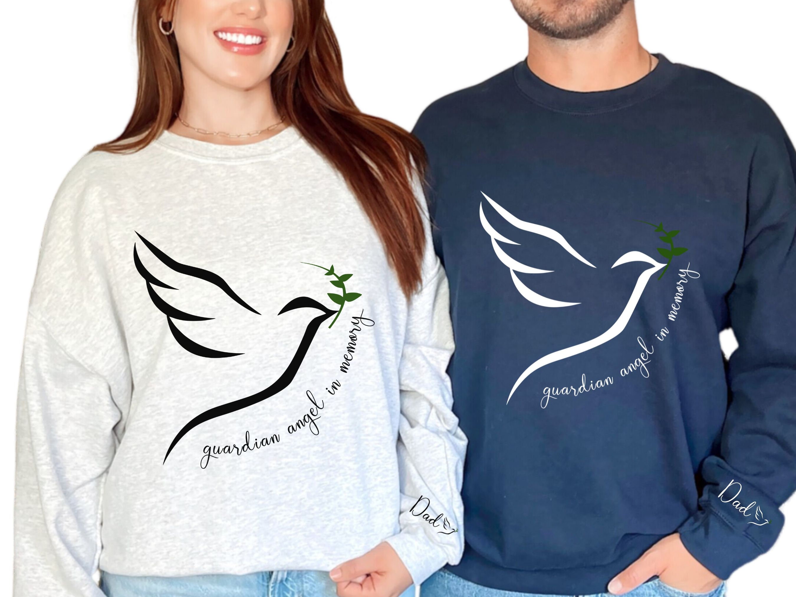 In Memory of Dad,loss of Father,remembering A Loved One Sweater,custom ...