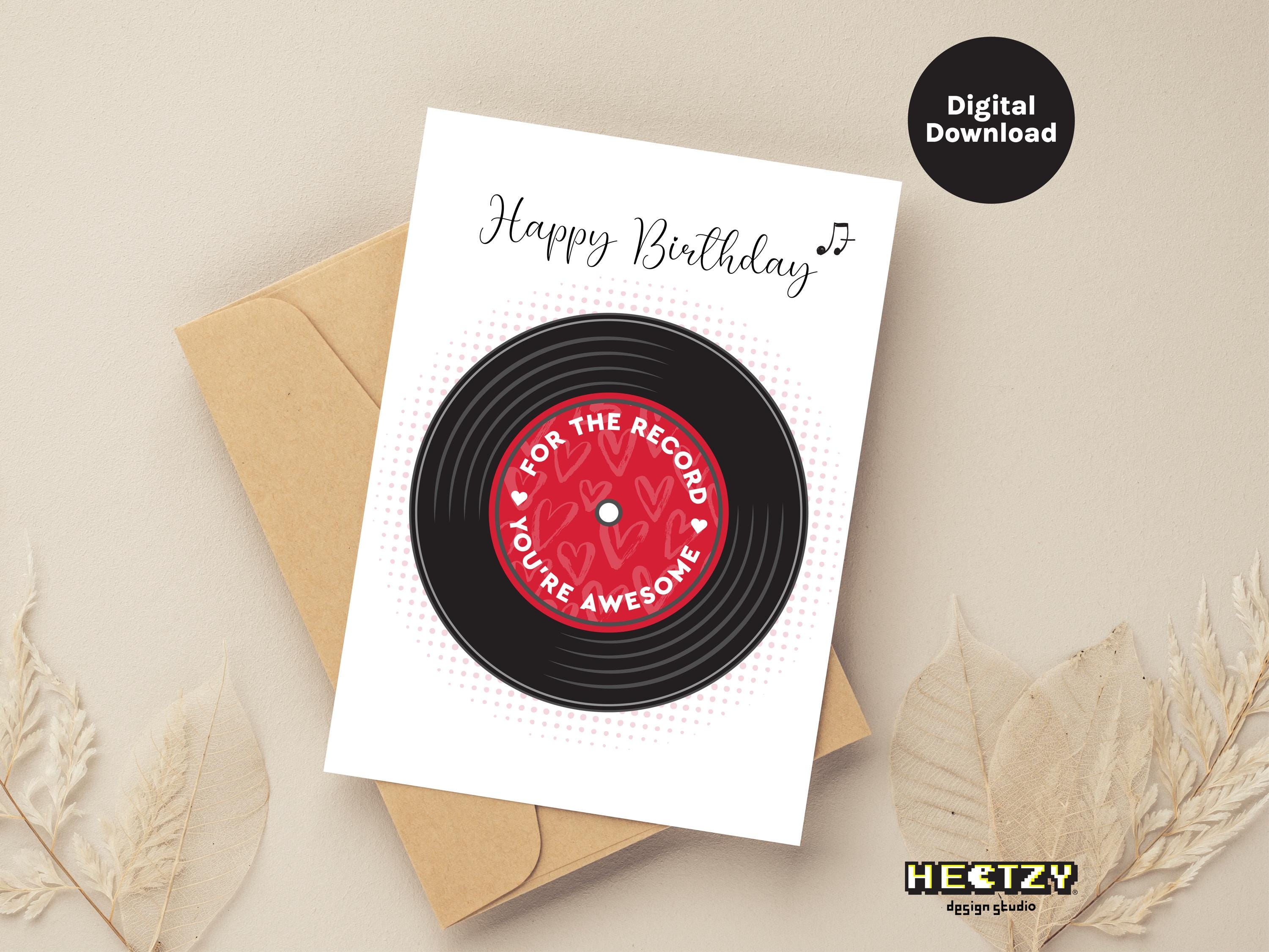 Happy Birthday Card - DIGITAL Download - Printable - Birthday Card for ...