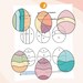 Floral Bunny Stained Glass Pattern, Easter Rabbit Face Suncatcher ...