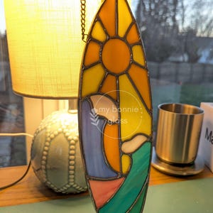 Surf & Shine Stained Glass Pattern - Etsy