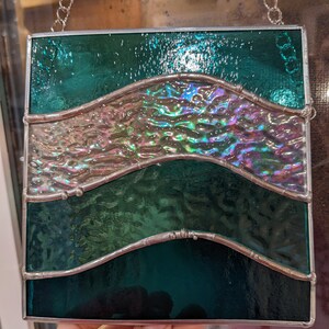 Ocean Waves Stained Glass Pattern - Etsy