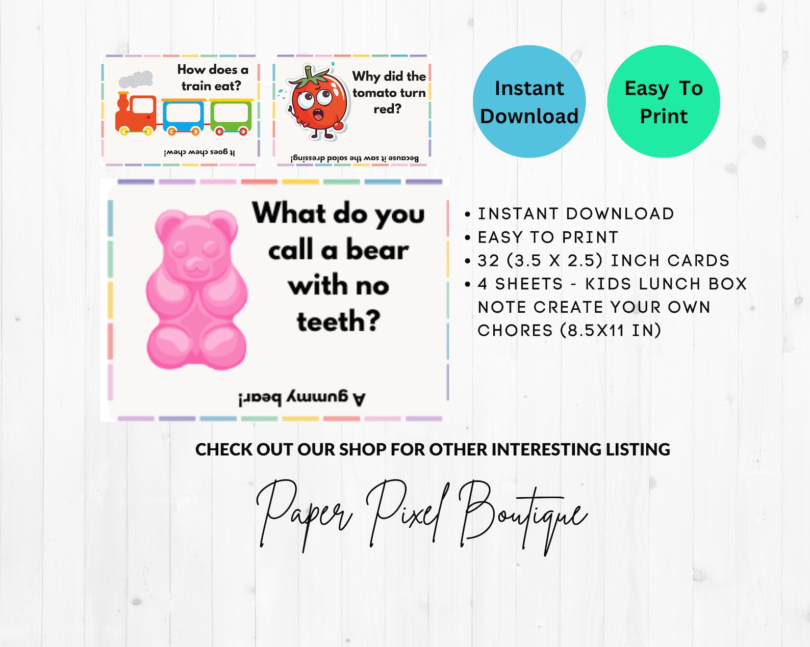 32 Funny Lunch Box Notes for Kids, Boxes Lunches Notes, Printable Jokes ...