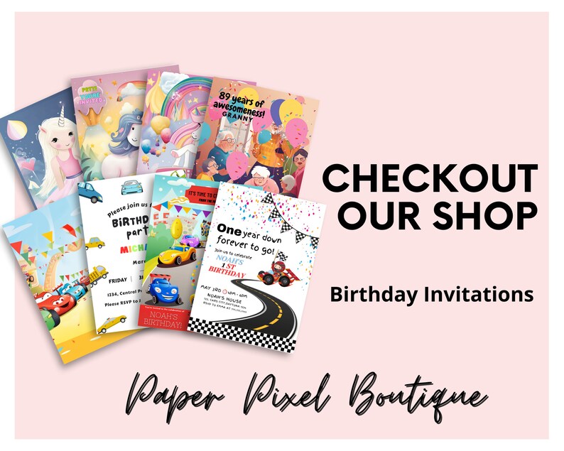 Unicorn Birthday Invitation: Magical Creature Theme (digital Evite) - Etsy