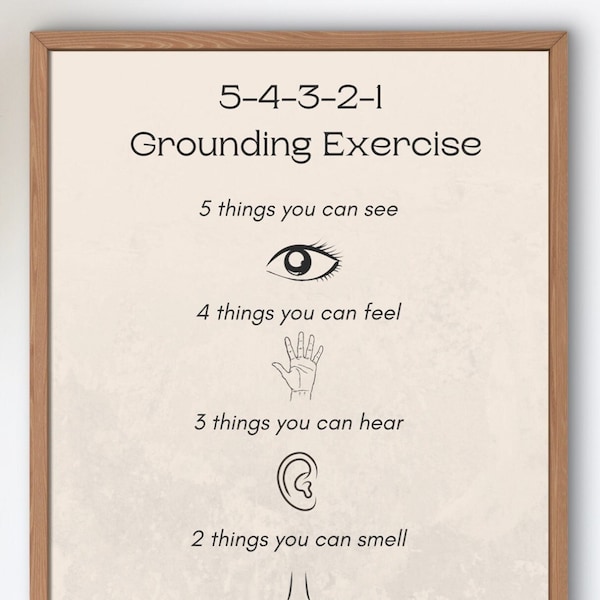 Grounding Exercise Cards - Etsy