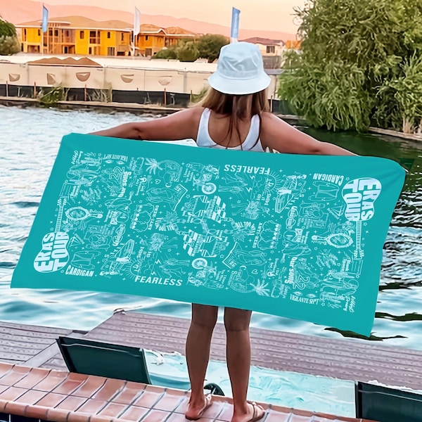 Taylor Swiftie Beach Towel - Etsy