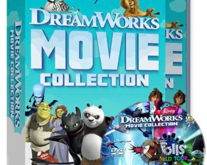 Dreamworks 24 Movie Collection (dvd)new - FREE Shipping - Etsy