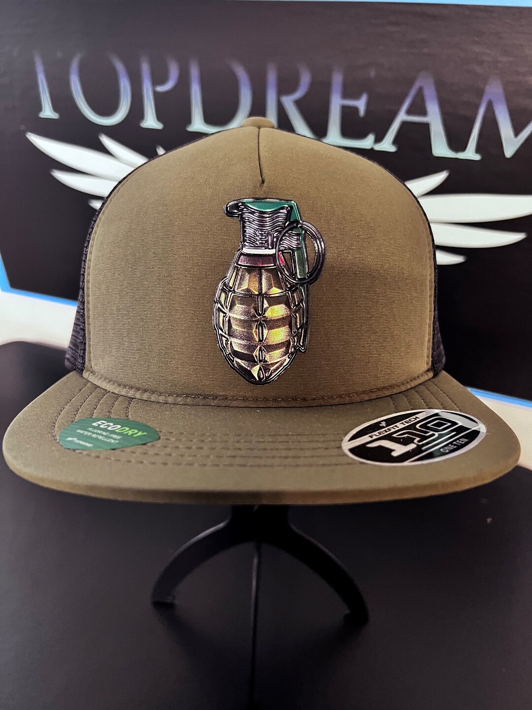 Grenade 110 Snapback Water Repellent Hat - Etsy