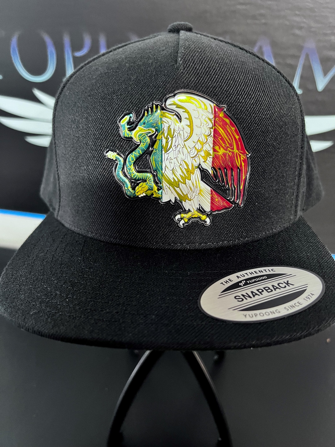 Mexico Patch Mexico Snapback Hat - Etsy