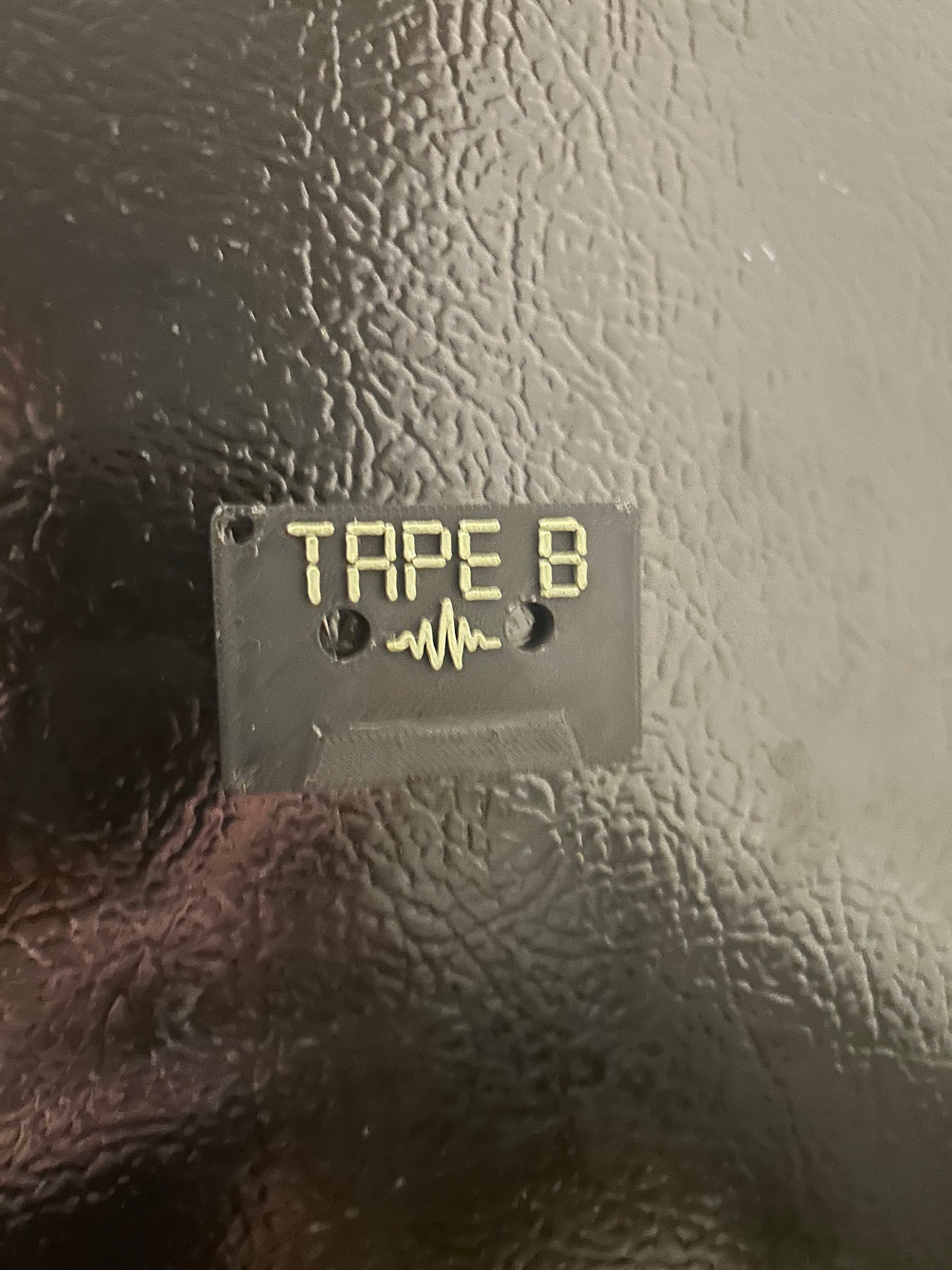 3D Printed Tape B Tape Fridge Magnet - Etsy