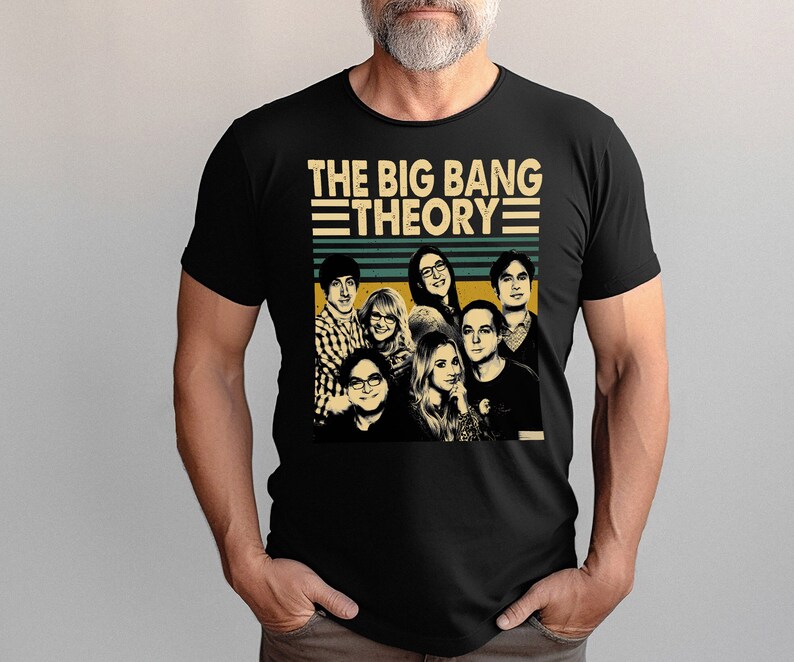 The Big Bang Theory Vintage T-shirt, the Big Bang Theory Shirt, Gift ...