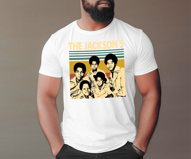 The Jackson 5 Band Vintage T-shirt, the Jackson 5 Shirt, Concert Shirts, Gift Shirt for Friends ...