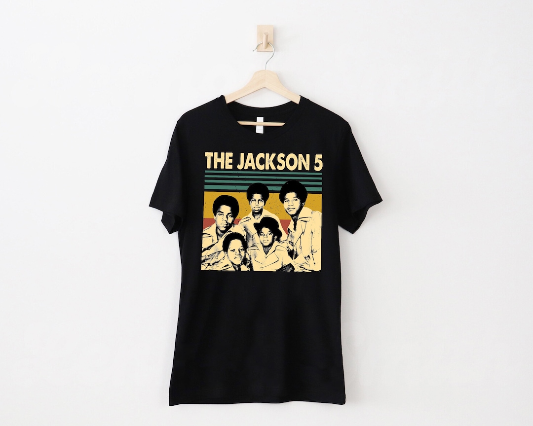The Jackson 5 Band Vintage T-shirt, the Jackson 5 Shirt, Concert Shirts ...